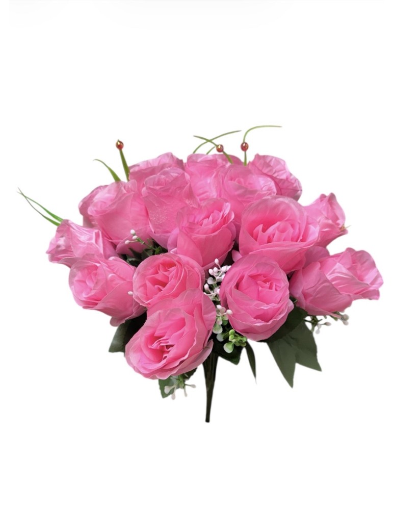 Ramos de rosas con perlas